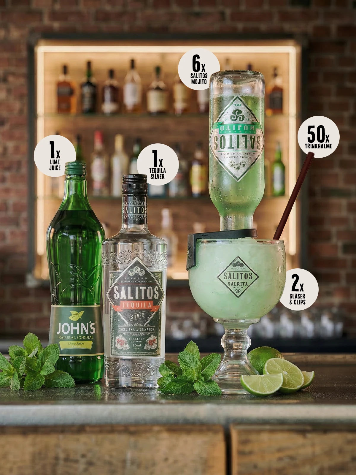 SALITOS Salrita Mojito Cocktail Set